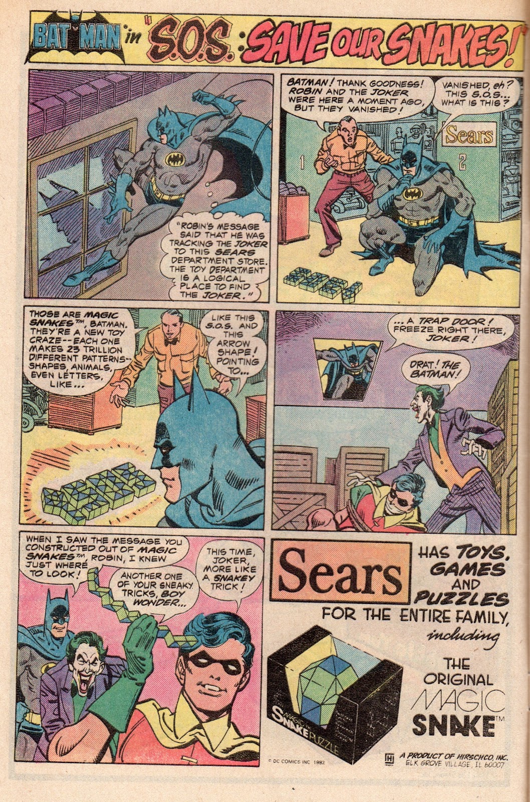 Middle Earth Collectors: Batman in S.O.S.: Save Our Snakes!