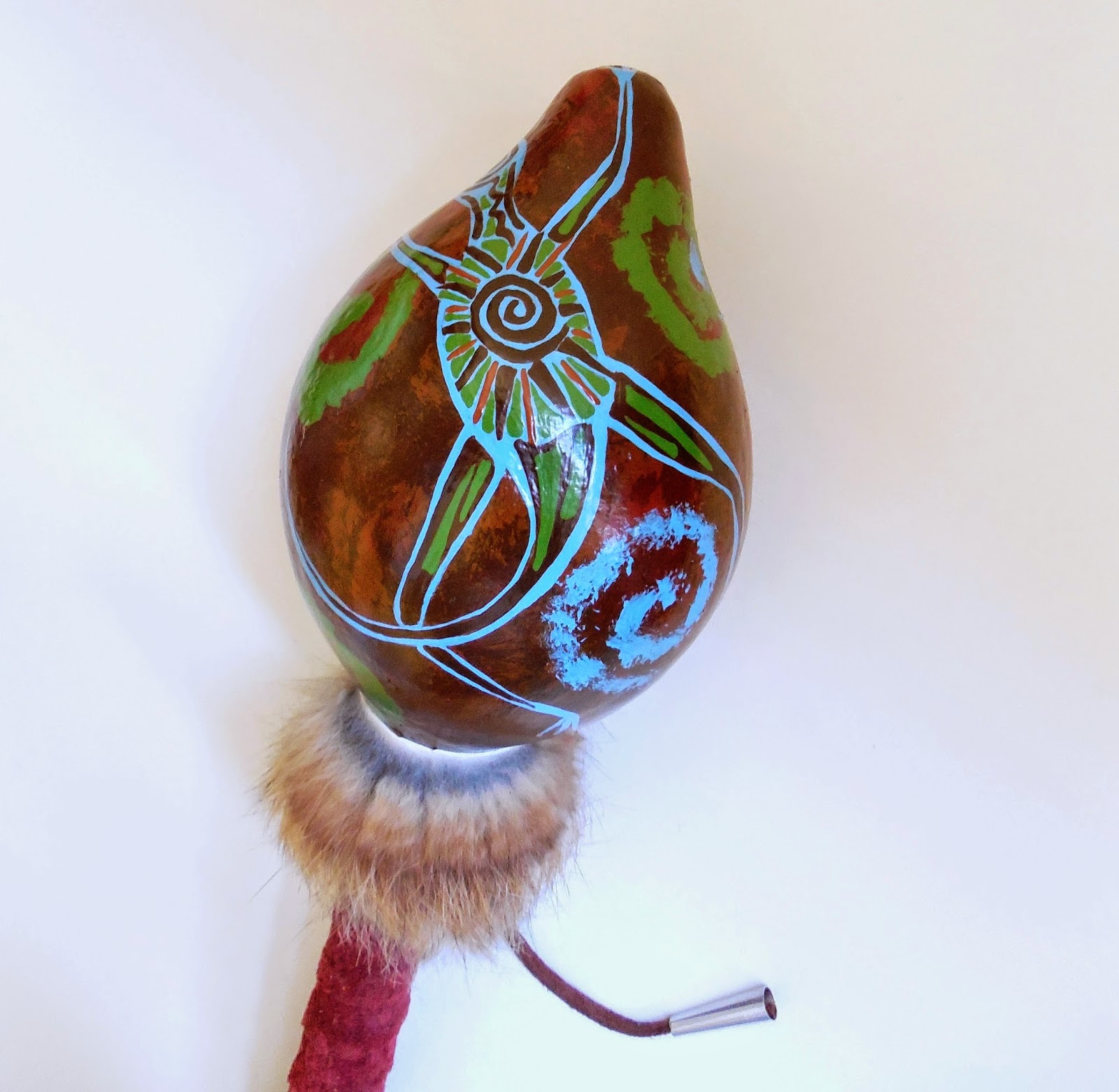 Conscious Art Studios: Ceremonial Gourd Rattles as Spiritual Tools