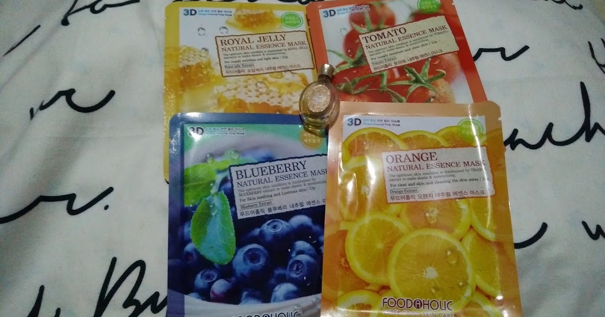 Racun Korea: 3D Shape Natural Pulp Mask - Royal Jelly, Tomato ...