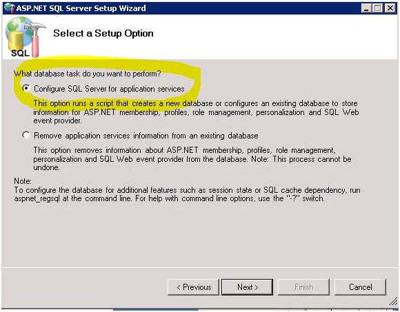 Steps to set Form based authentication (FBA) for SharePoint 2010