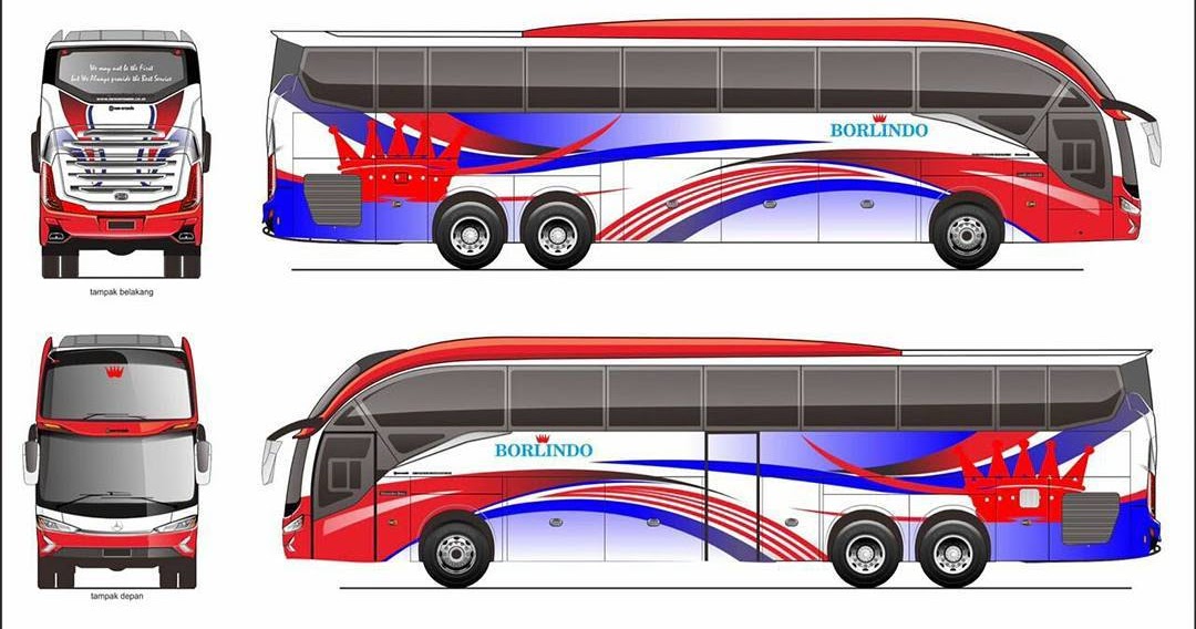 Blueprint bus avante tentrem 3axle | Membuat Model bus dengan Zmodeler ...