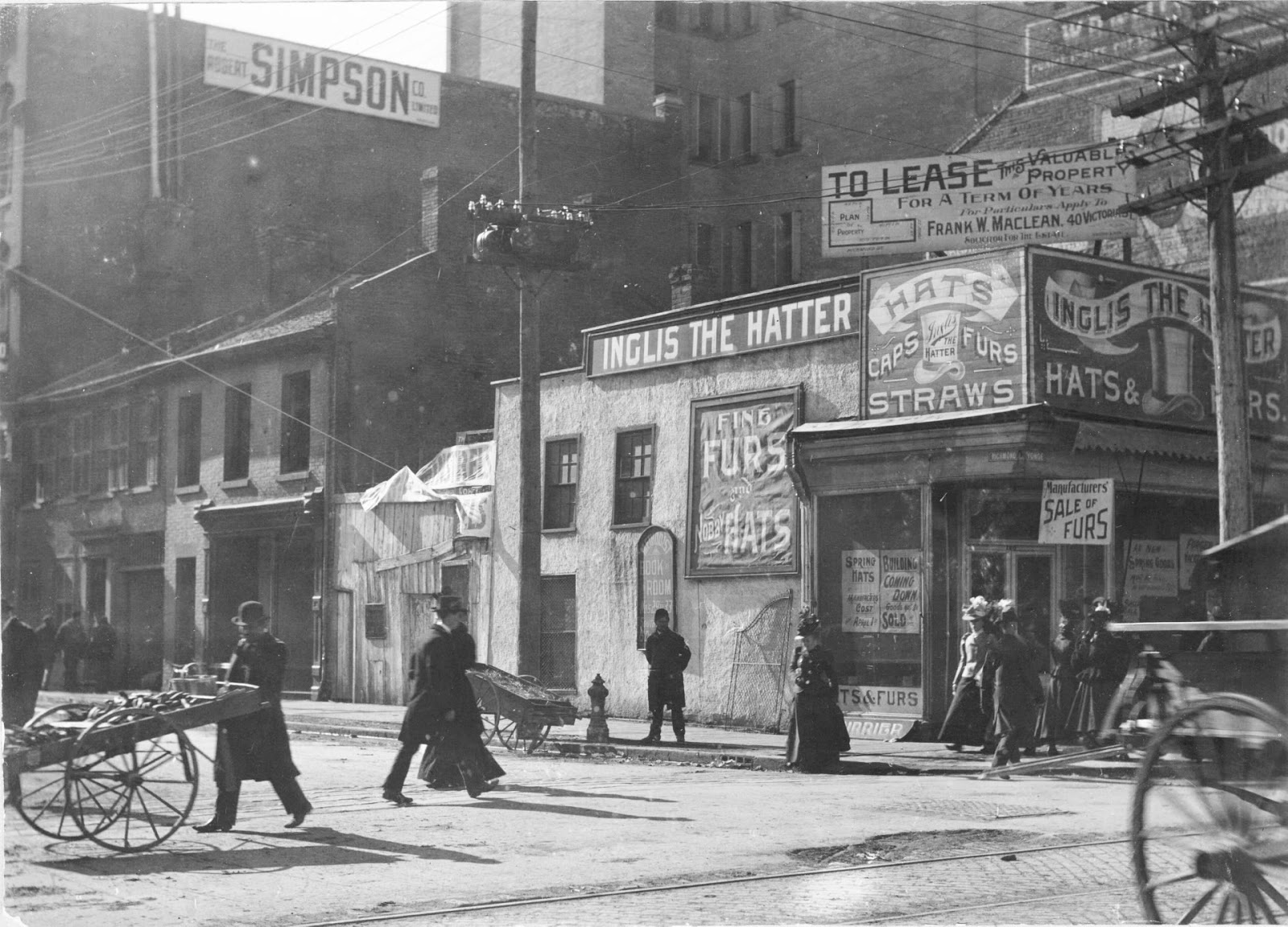 Yonge & Richmond in 1899
