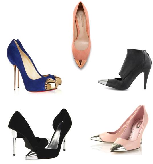 De la Moda lo k te Acomoda: MODA EN LOS PIES "ZAPATOS DE PUNTA METALICA"