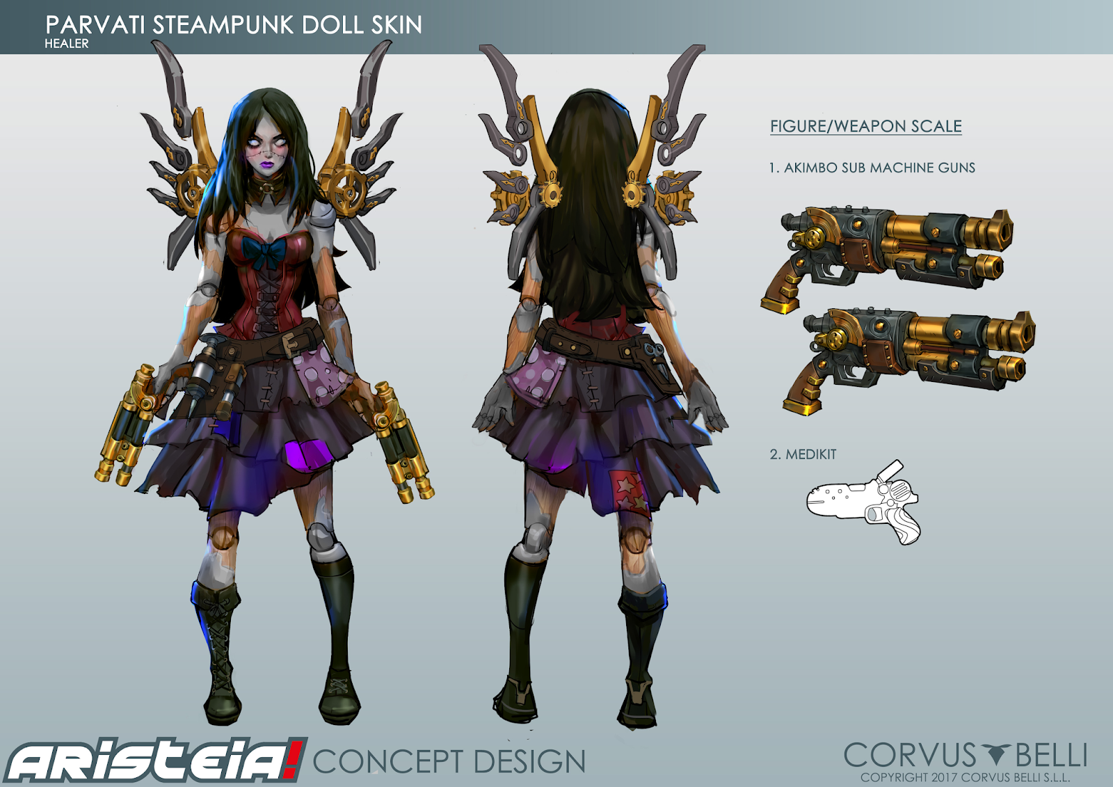 Tabletop Fix: Corvus Belli - New Aristeia! Skin Preview