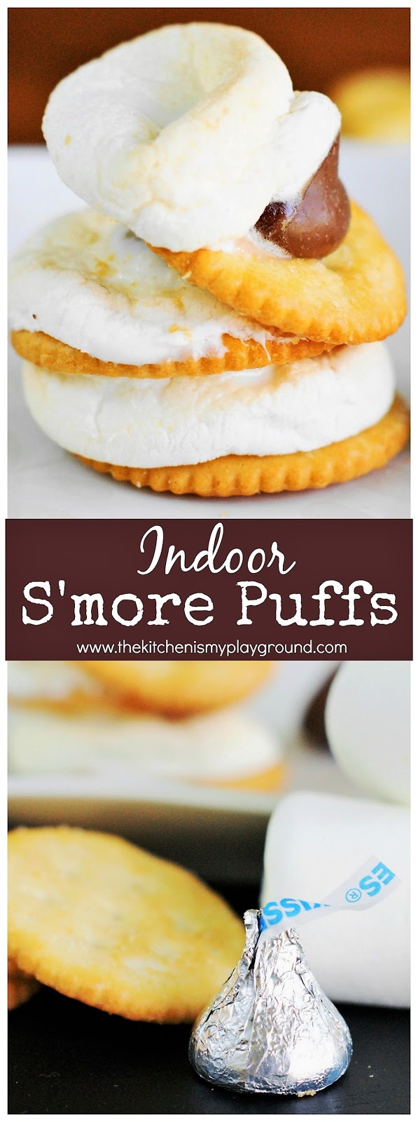 Indoor S'more Puffs | The Kitchen is My Playground