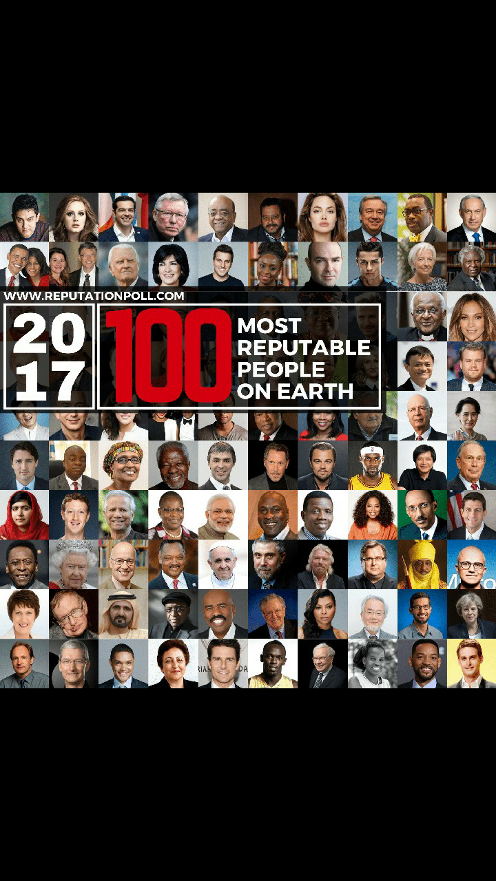See list of world most reputable people, 7 Nigerians made the list ...