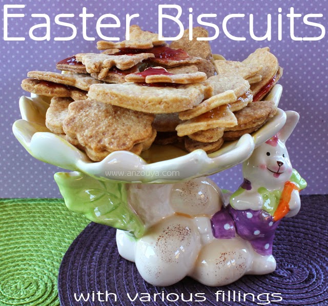 Anzouya: Simple & Easy Easter Biscuits with Various Fillings