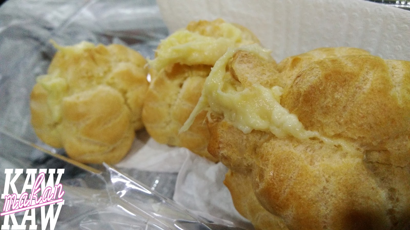 MakanKawKaw: HOKKAIDO ICE CREAM PUFF @ IPOH
