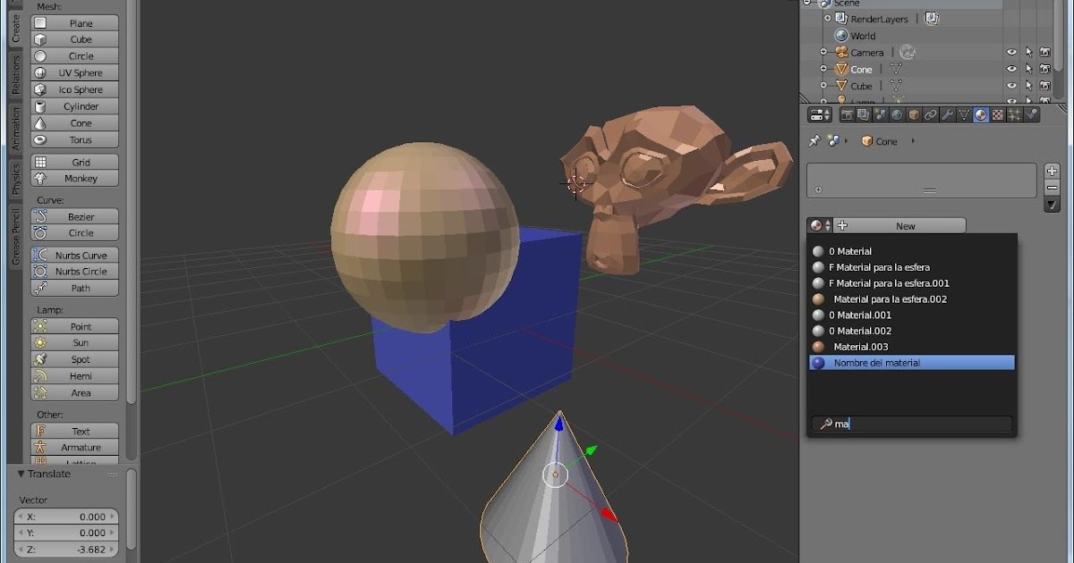 Infoarquitectura y diseño 3D - Modelado y render: Render en Blender (II)