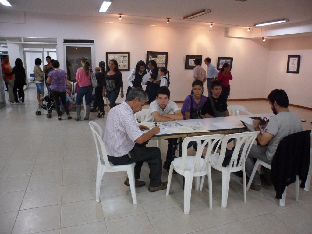 Calarcá se vistió de Comic