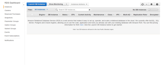 Creating a Oracle Relation Database Service(RDS) on Amazon Web Services ...