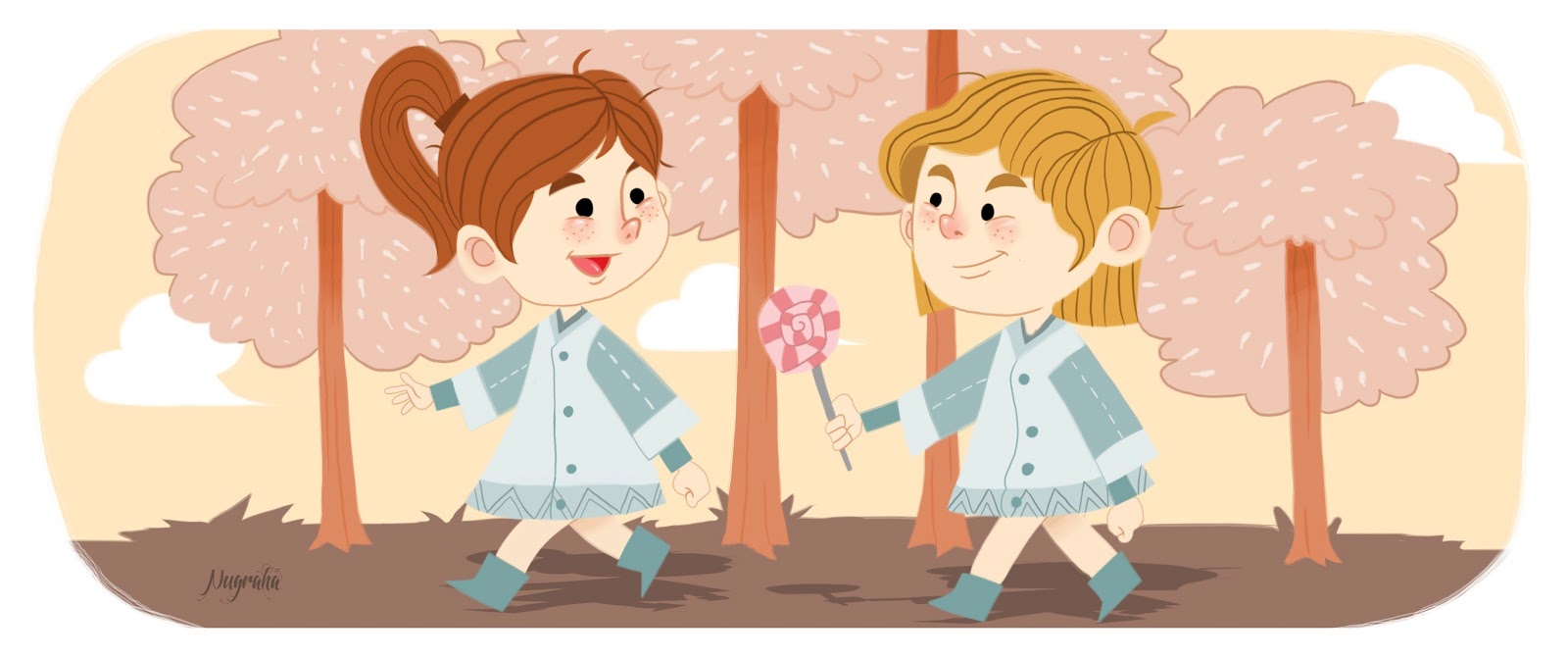 Gambar Ilustrasi Simple