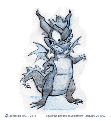 Charles Zembillas: Spyro Love - Some favorite drawings