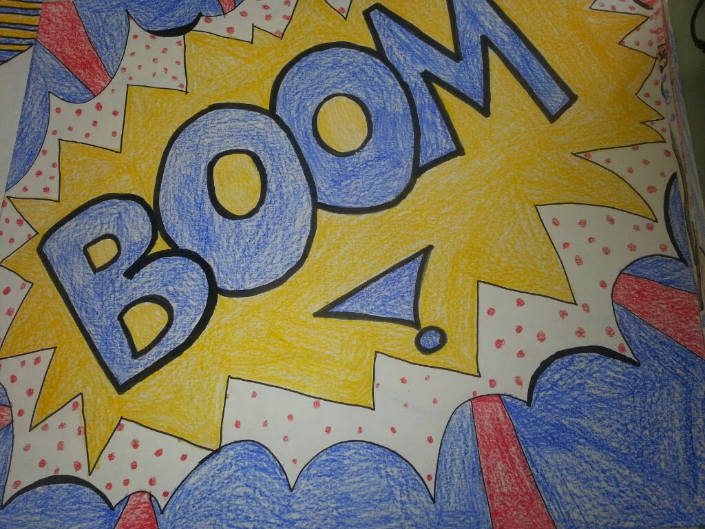 the creARTtivity spot: 5th Grade Pop Art Drawings