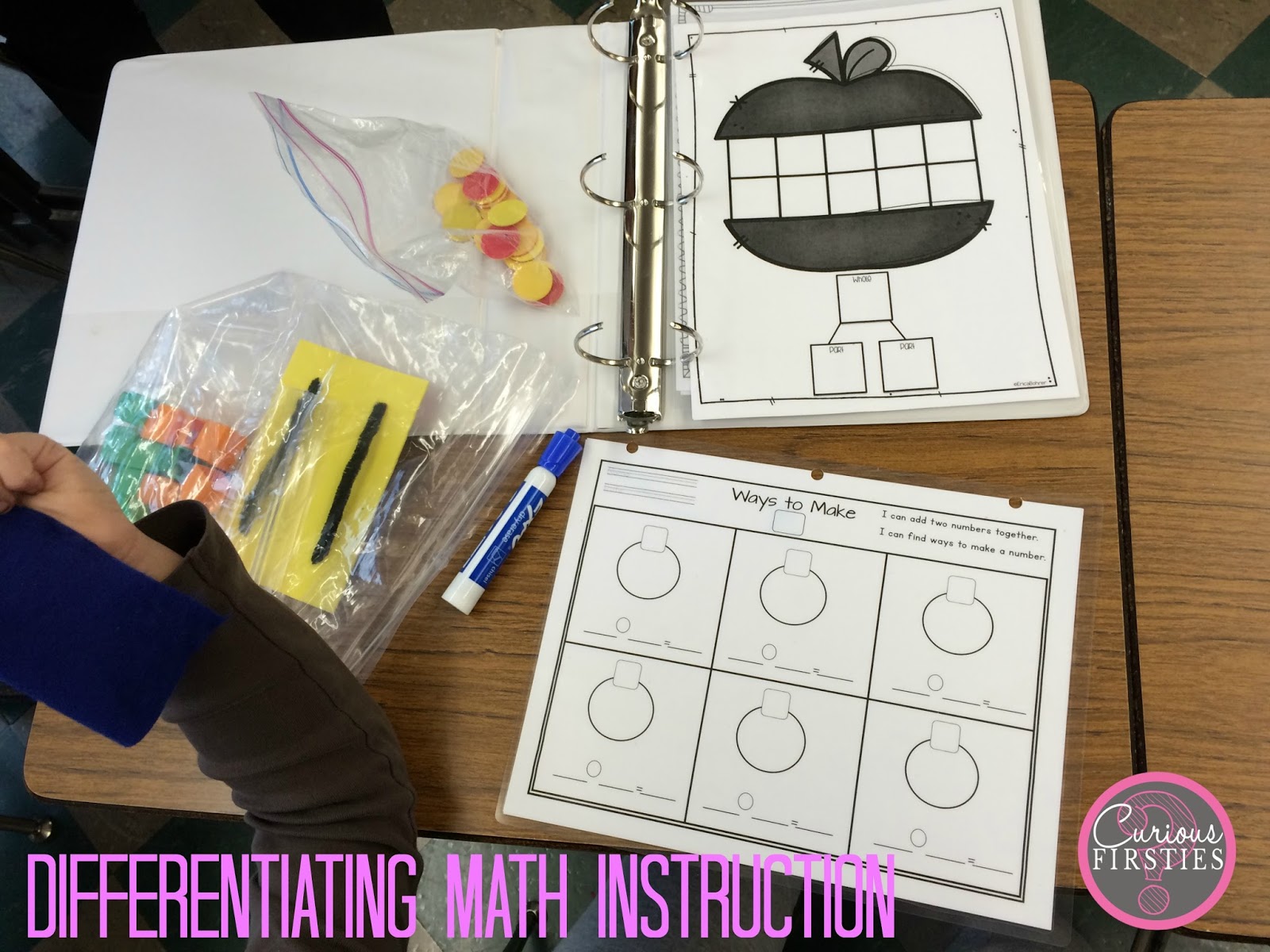 Curious Firsties: Differentiated Practice with Number Bonds