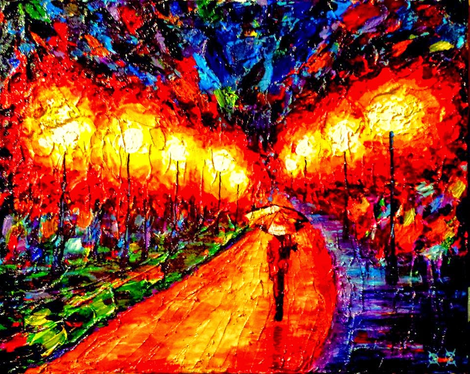 John Bramblitt, 1971 | Palette Knife painting from a blind artist | Tutt'Art@ | Pittura ...