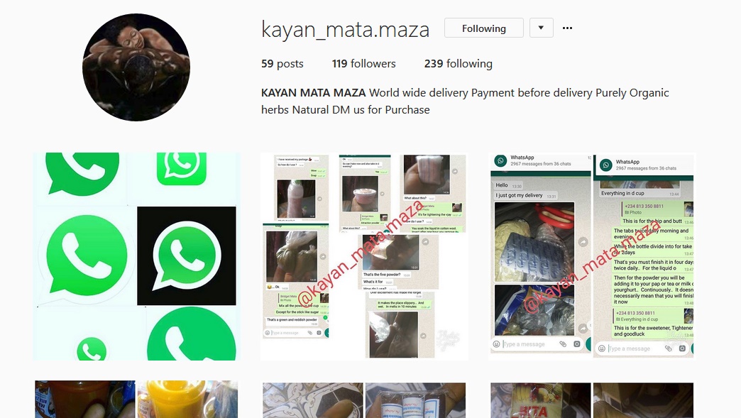 Life Talks: Buy Original Aphrodisiac from Kayan_mata.maza!