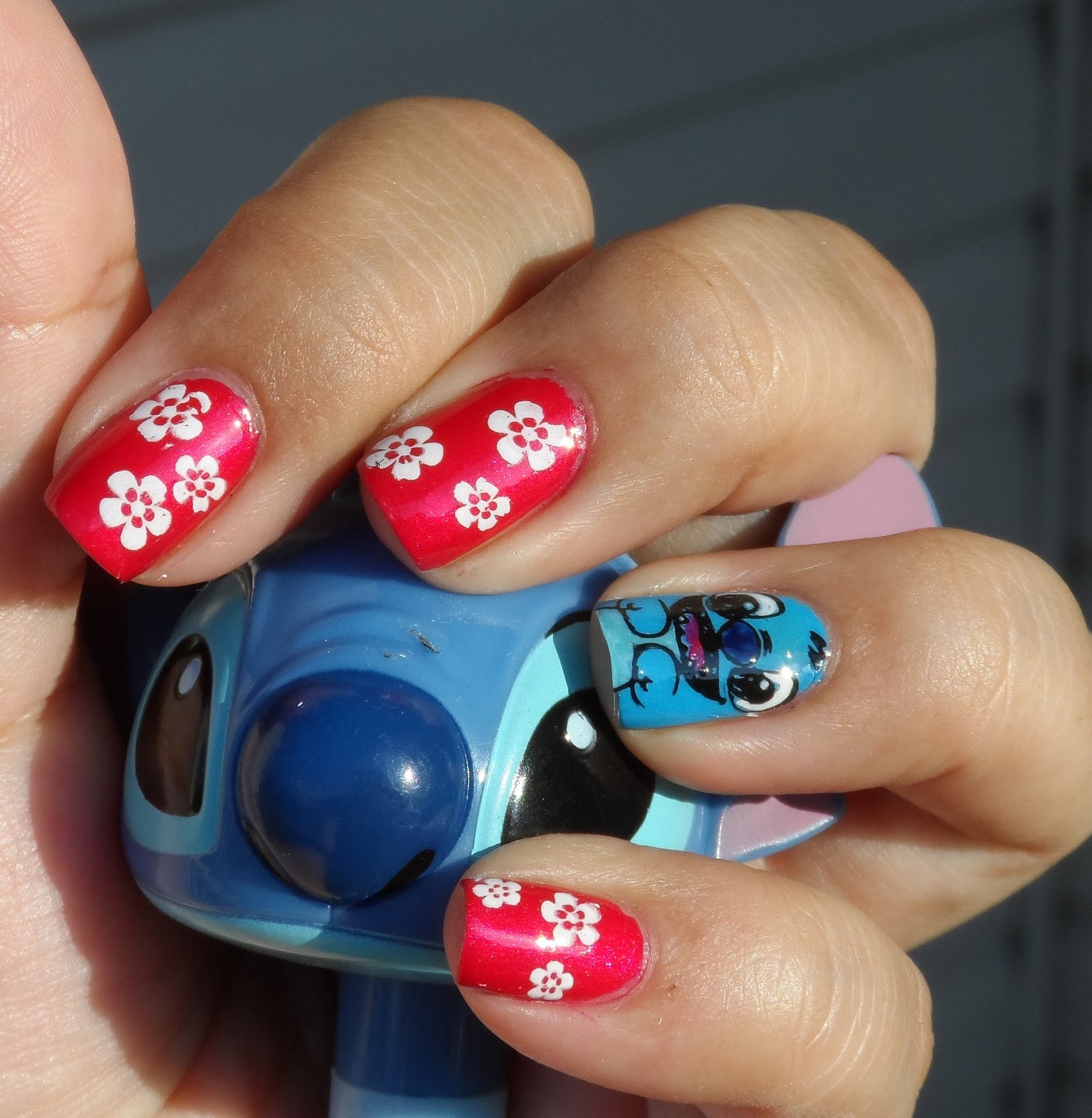 Just Me and My Nails: Lilo and Stitch Nails