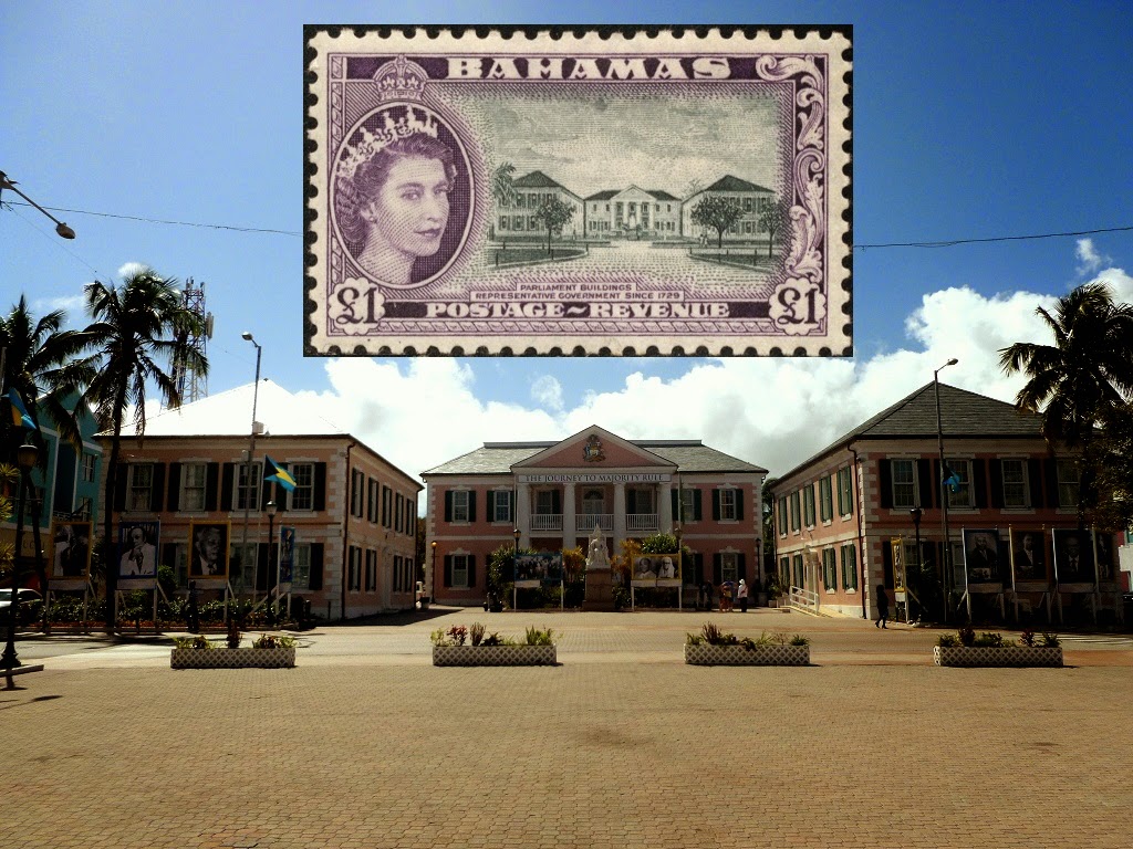 Photo-ops: Philatelic Photograph: Parliament Square - Nassau, Bahamas