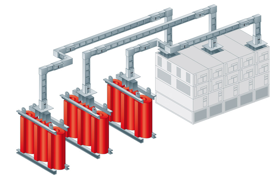 header Application of Busbar Trunking System between Transformer ...