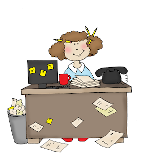 Free Dearie Dolls Digi Stamps: Administrative Assistant