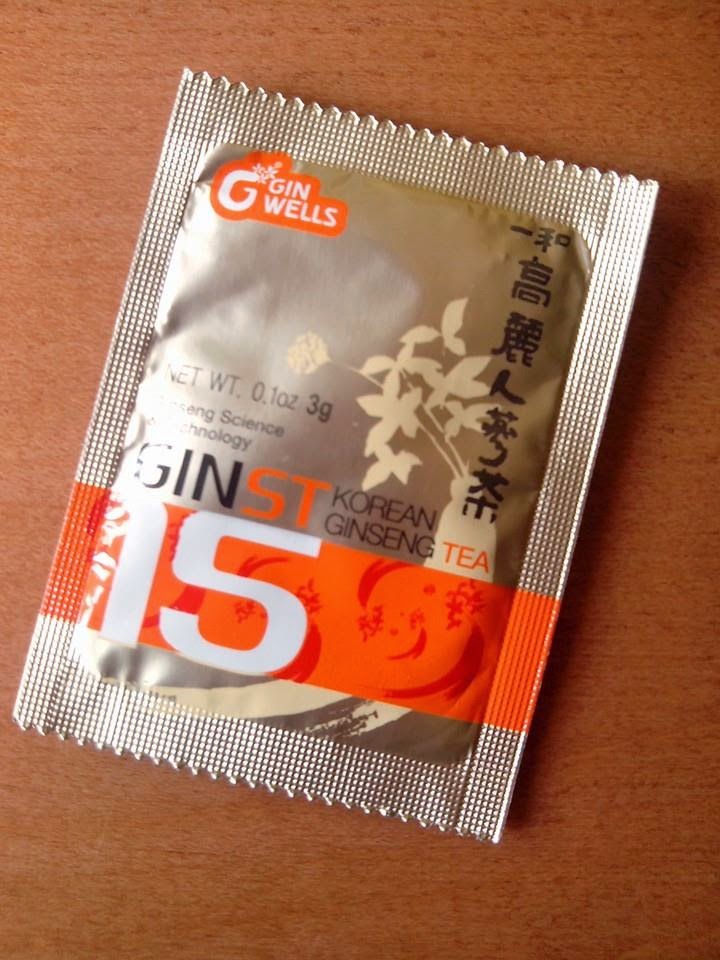 GinST 15 Té coreano de Ginseng ~ Los Remedios de Maria