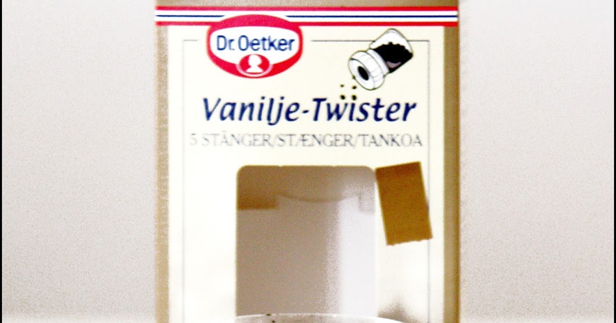 Lev livet gladare: Mal vaniljstång med Vanilje-Twister