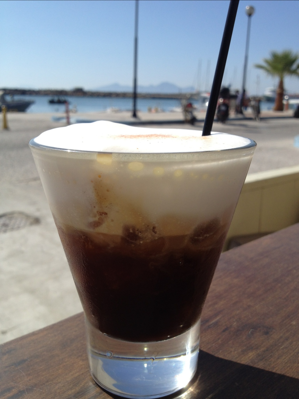 Εσπρέσσο φρέντο καπουτσίνο (espresso cappuccino freddo) - Point of view