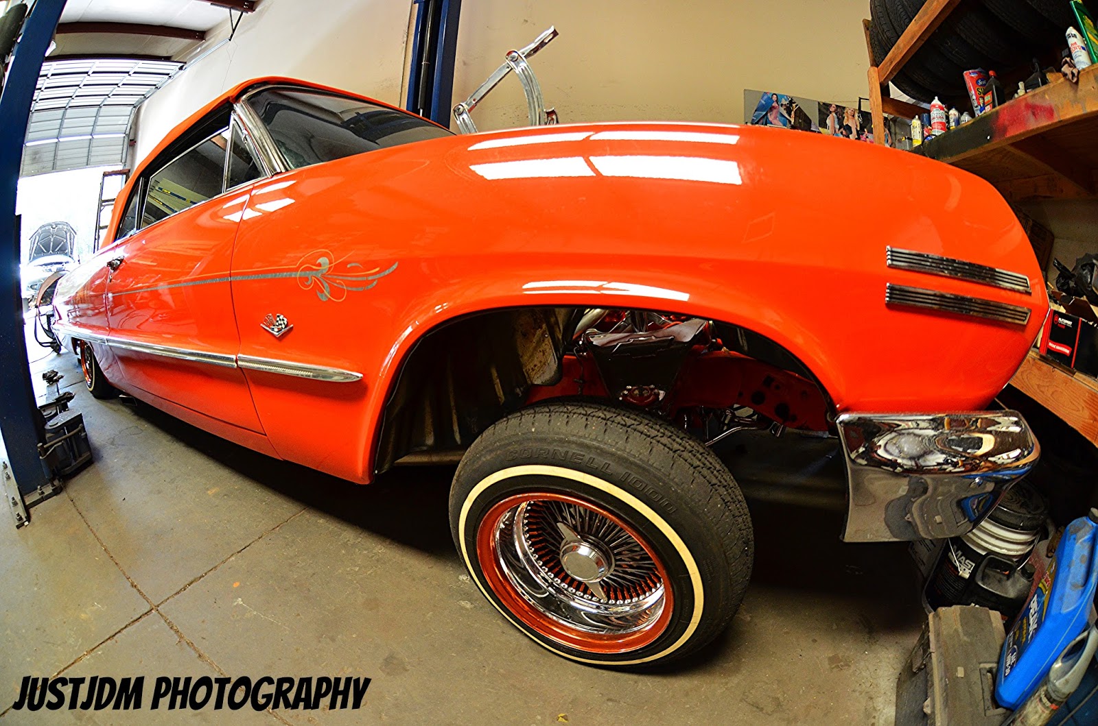 JustJdm Photography: Obsession Car Club Mural'd Chevy Impala
