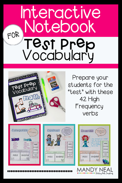 Interactive Test Prep Vocabulary | Upper Elementary Snapshots