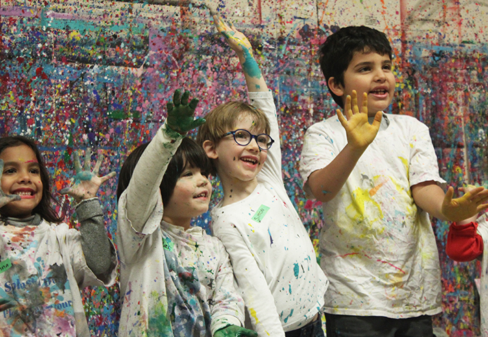 Celebrating Nico's 4th Birthday with a Pollock Party! - Hey Maca