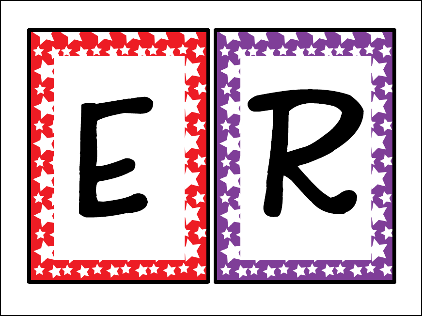 Fun Games 4 Learning: One Class Rule and It Starts With R!