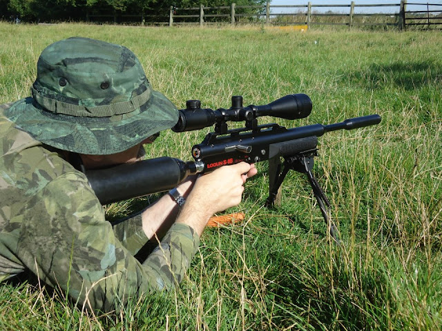 AIR RIFLES AND SHOOTING: LOGUN S16 .22
