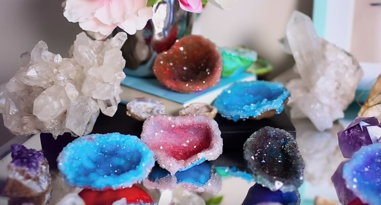 Save Cash By Making Your Own Faux Geodes - Handy DIY