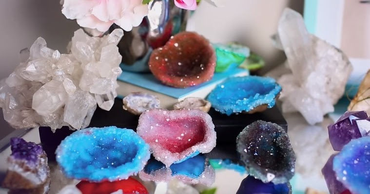 Save Cash By Making Your Own Faux Geodes - Handy DIY
