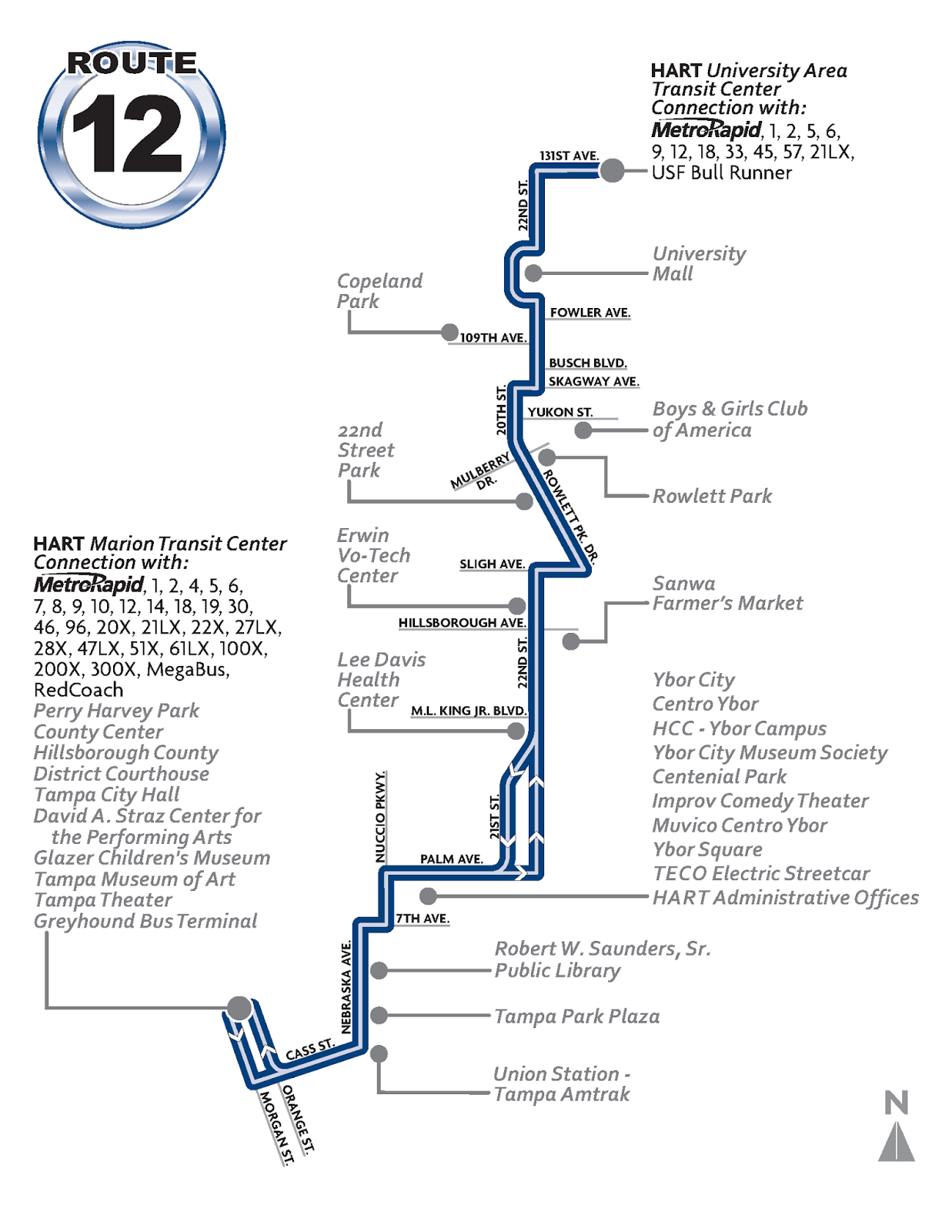 In Transit - The Official HART Transit Blog: Route of the Week: Route 12