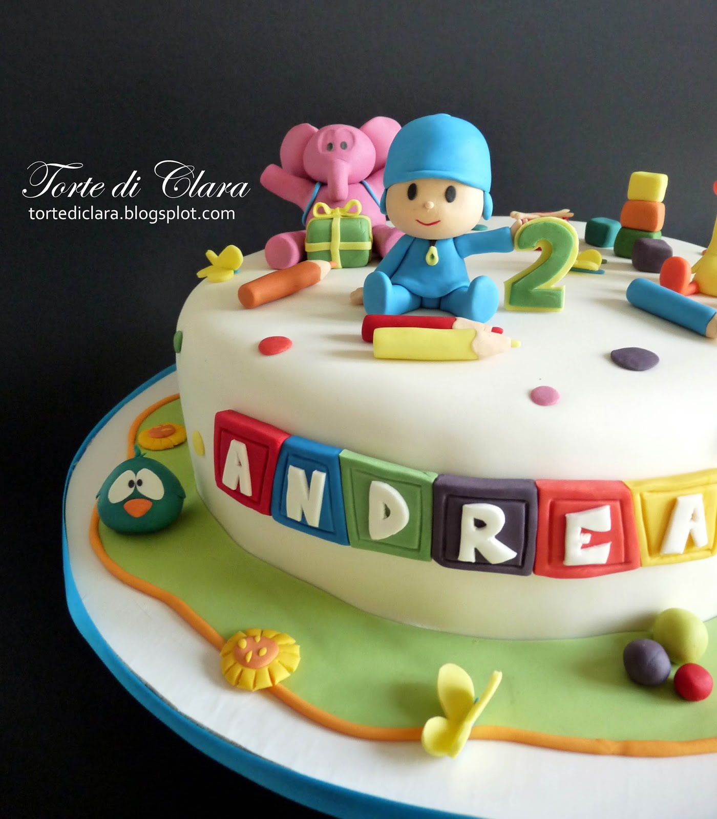 Torte di Clara: Pocoyo cake