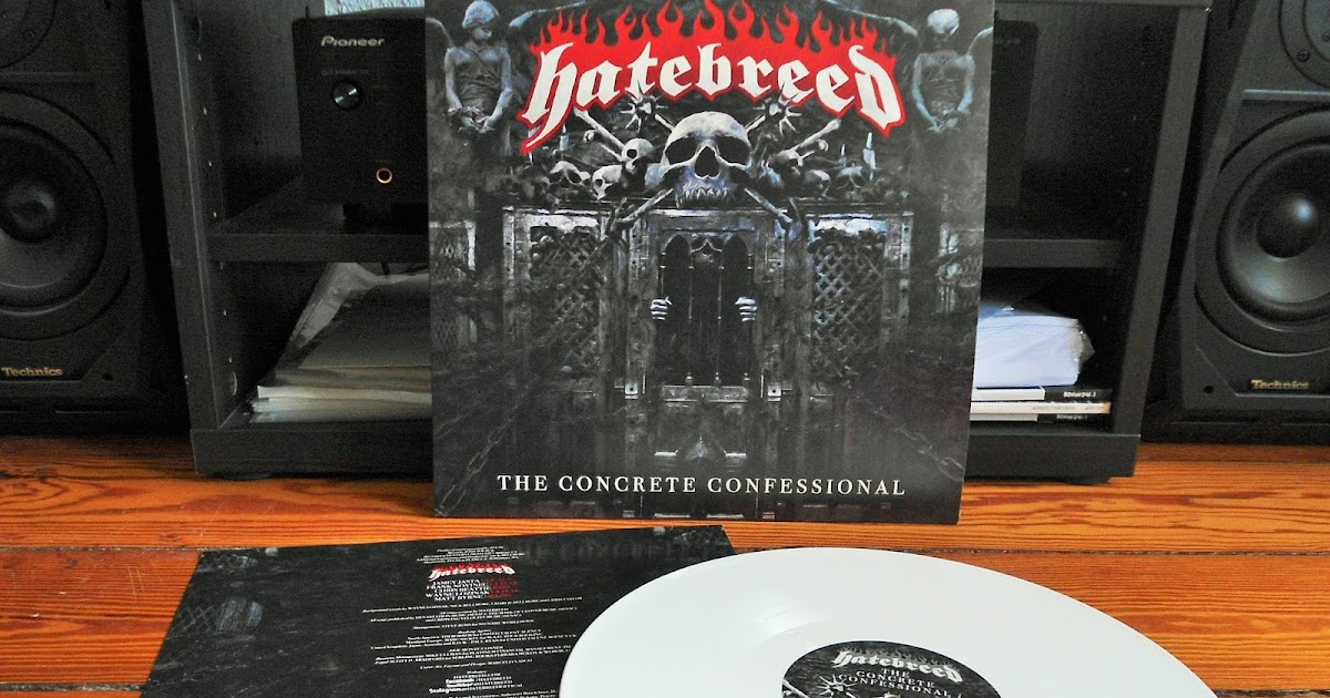 hardcore/metal vinyl: hatebreed - the concrete confessional