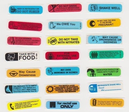 indicia of authority: drug warning labels