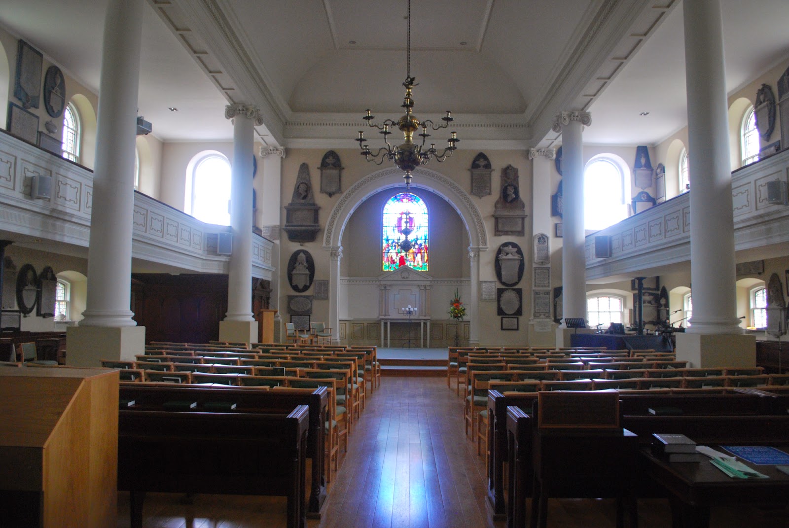 Jane Austen: St Swithin’s Church and Paragon nr 1. The house of the ...