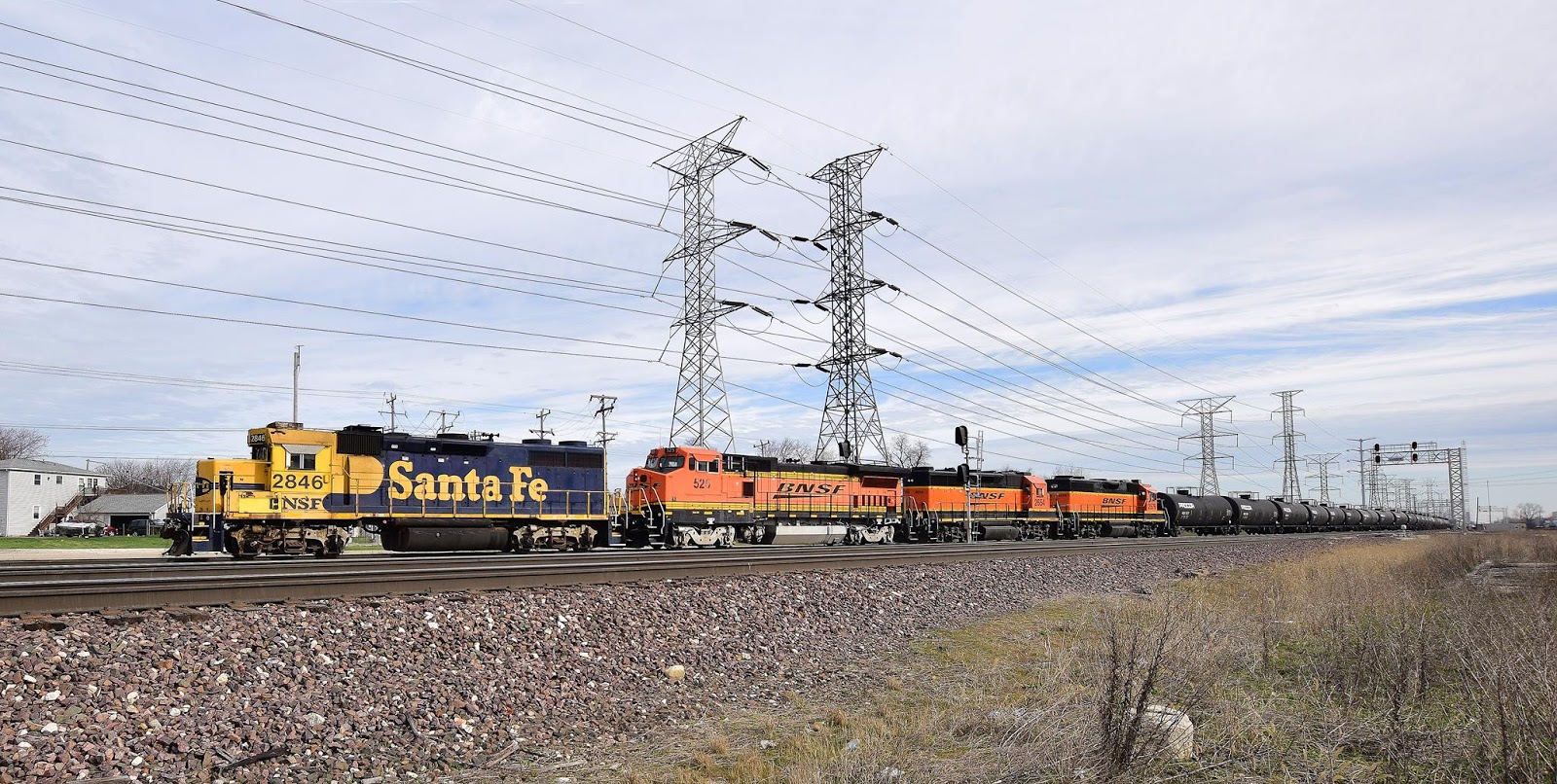 Industrial History: BNSF Color Schemes (Liveries) and Railfanning