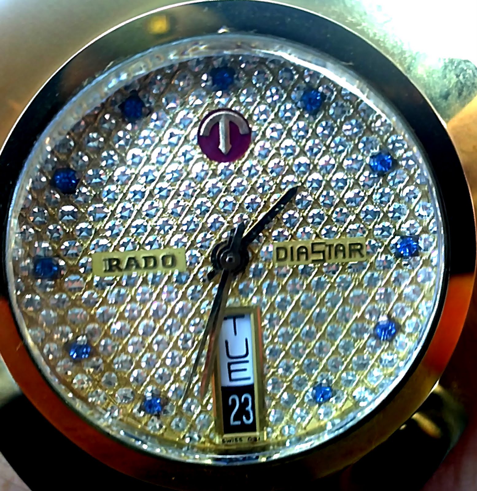 koleksijampecks: Jam RADO DiaStar all Diamond (langit dipenuhi dengan ...