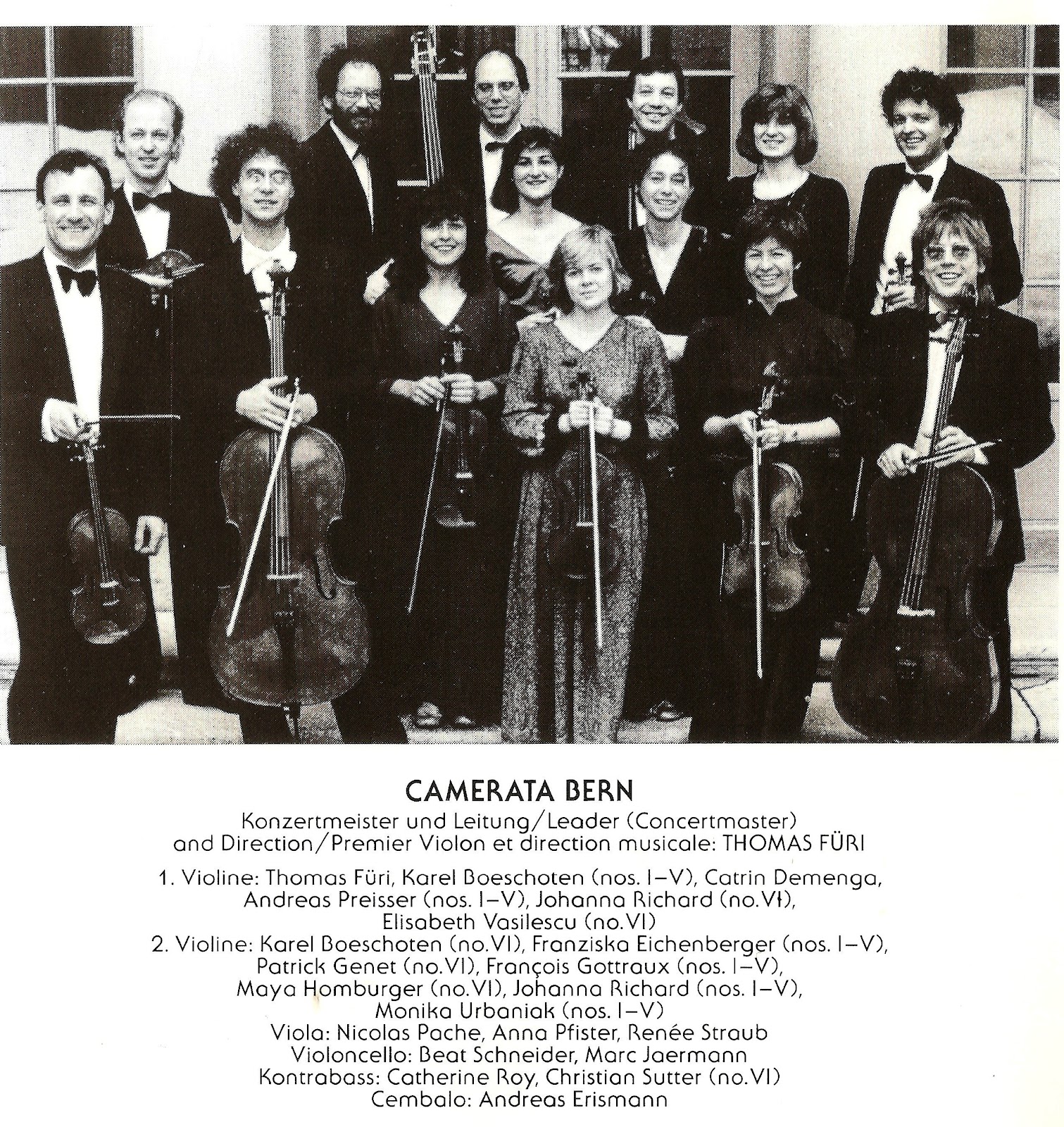 Ars Nova Classics: Antonio Vivaldi ~ Concerti (Camerata Bern)