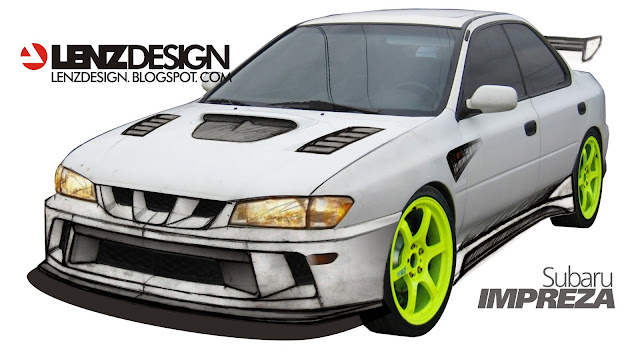 Subaru Impreza Tuning 2011 by Lenzdesign