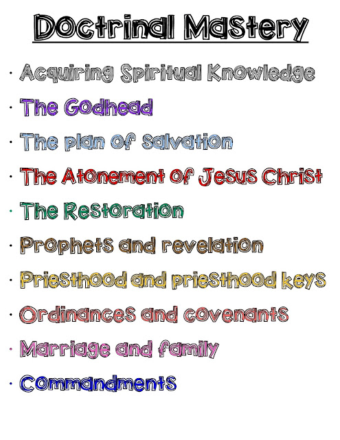 HollysHome - Church Fun: LDS Seminary Doctrine and Covenants Lesson ...