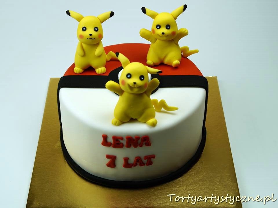 Torty Artystyczne : Pokemon tort dla dzieci