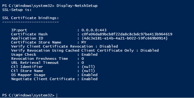 Coding Grounds: Working with Netsh http sslcert setup and SSL bindings ...