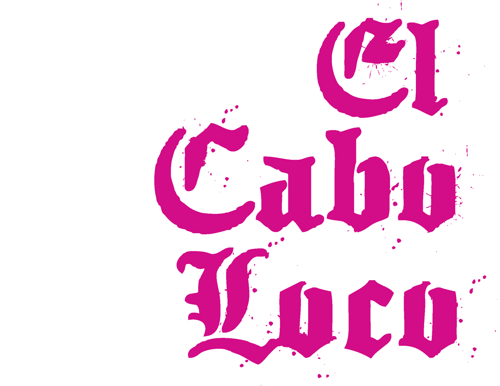 Usen Gandara Art/Design: El Cabo Loco. Restaurant logo