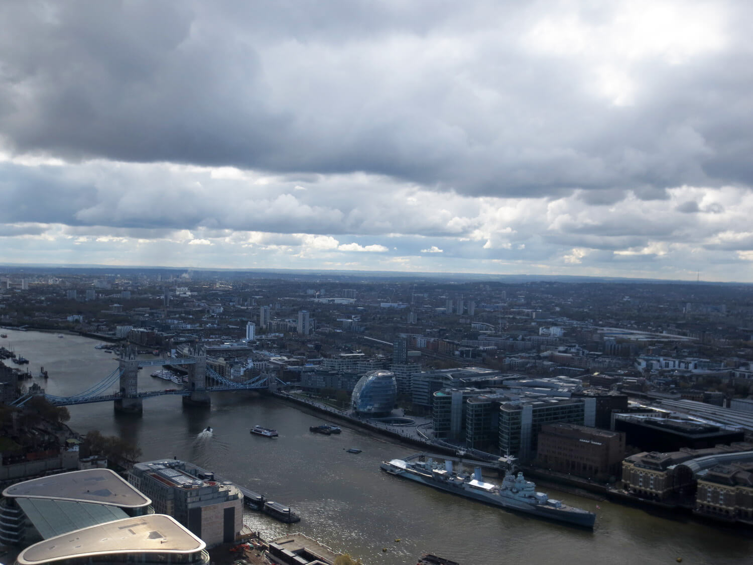 London from the Sky Garden | Take Some Whisks