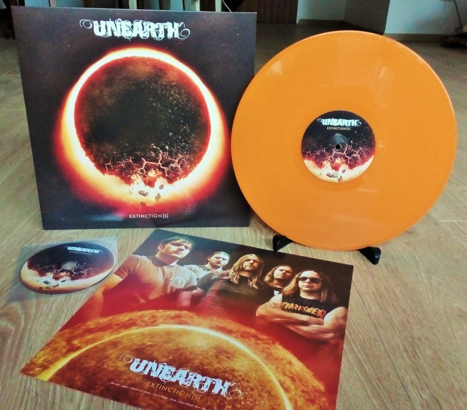 hardcore/metal vinyl: unearth - extinction(s)